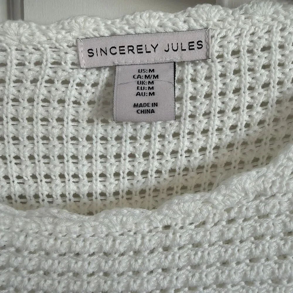 Sincerly Jules | Sweaters | Sincerely Jules Crochet Granny Squares ...